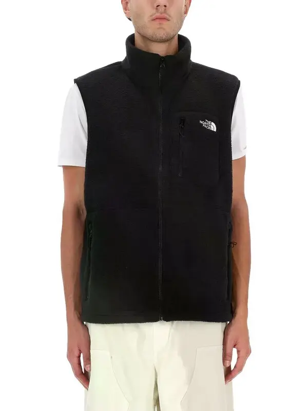 The North Face Zip Fleece Gilet - Black