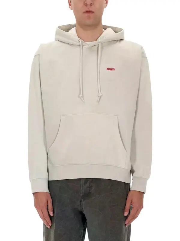 Obey Art Studio Flowers Hoodie - Neutrals
