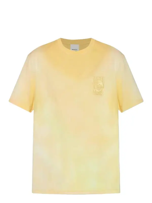 MARANT Graphic T-shirt - Yellow
