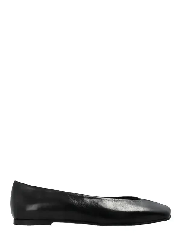 ALOHAS Square-toe Ballet Flats - Black