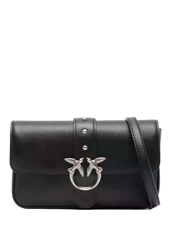 Pinko Love One Birds Cross Body Bag - Black