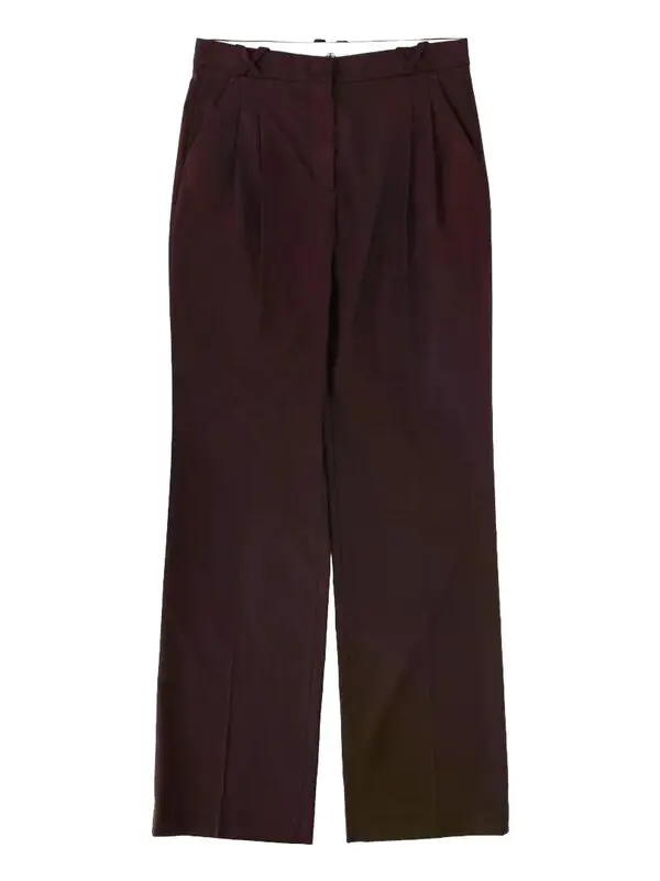 THE GARMENT Pleated Trousers - Red