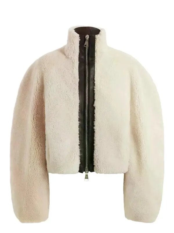 16Arlington Shearling Zip Jacket - Neutrals
