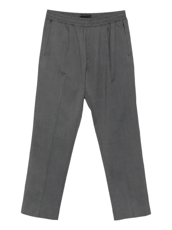 LOW BRAND Elasticated Trousers - Grey
