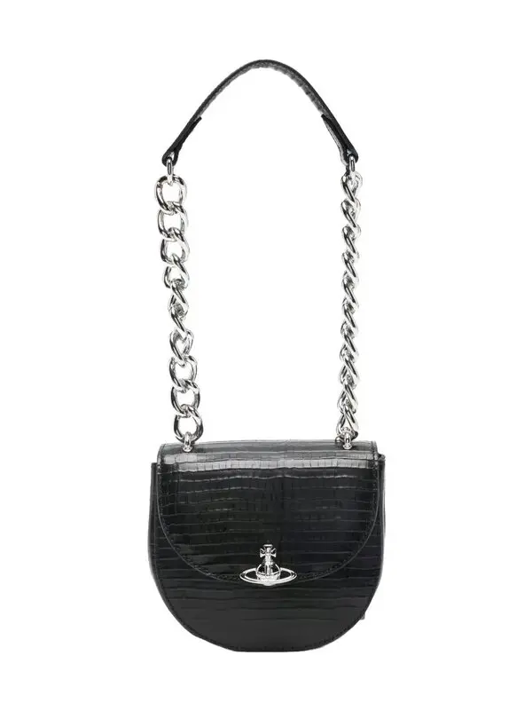 VIVIENNE WESTWOOD Mini Jodie Chain-strap Shoulder Bag - Black