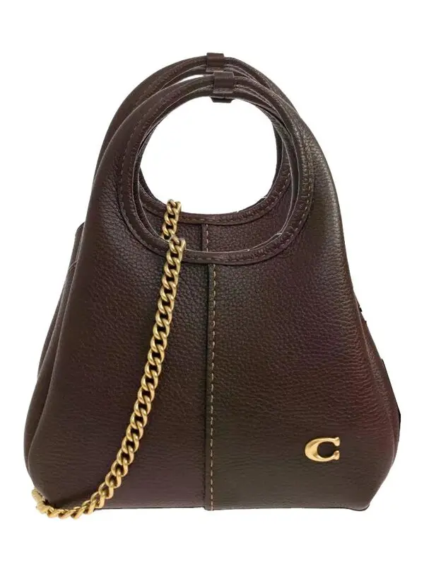 COACH Leather Lana Tote - Brown