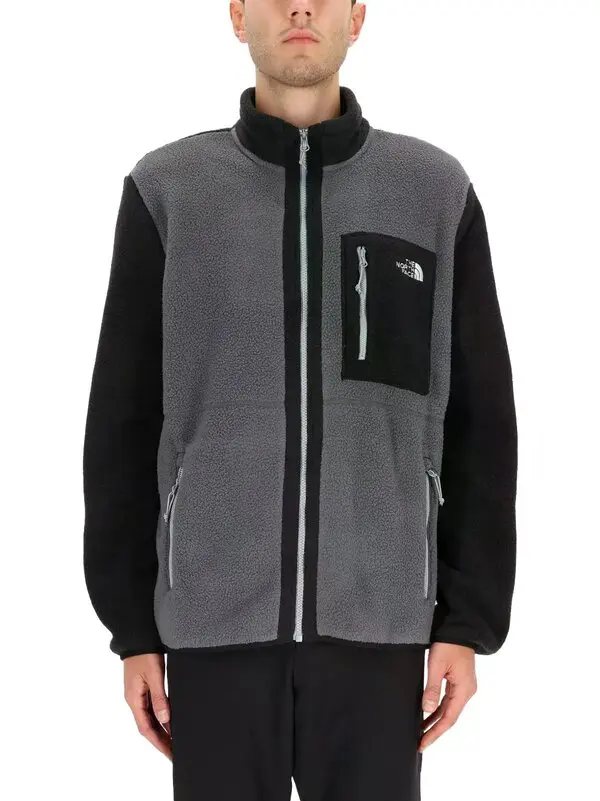 The North Face Panelled Zip-up Jacket - Grey