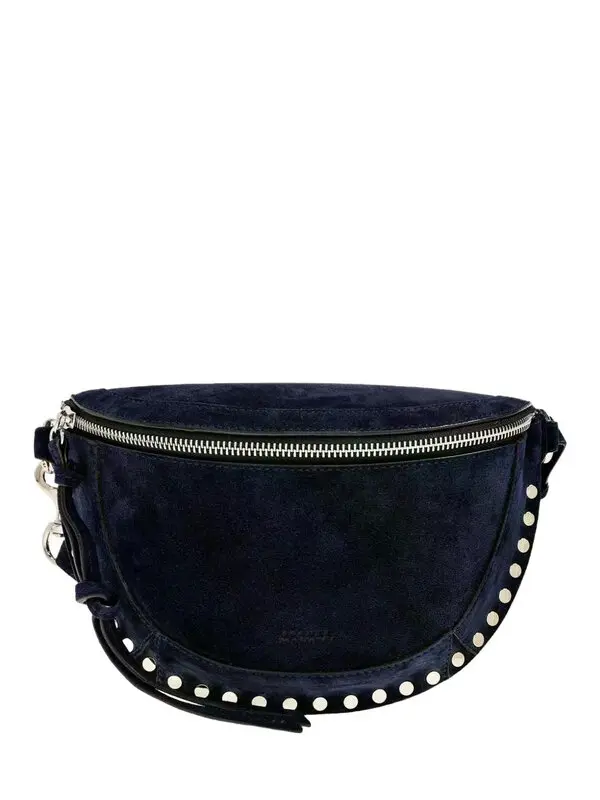 Isabel Marant Skano Studded Zip Belt Bag - Blue