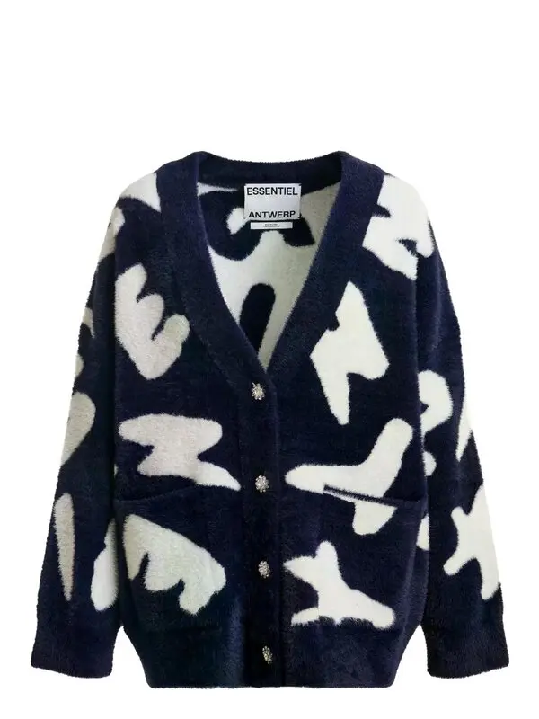 Essentiel Antwerp Jarden Cardigan - Blue