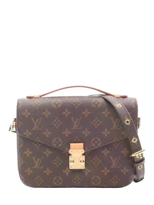 LOUIS VUITTON 2020 Pochette Metis Satchel - Brown