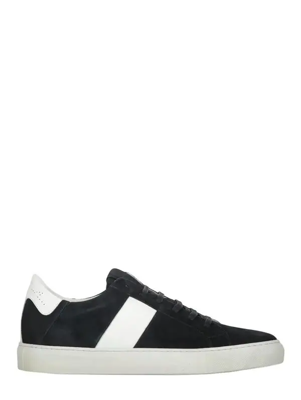 Paul & Shark Striped Sneakers - Black