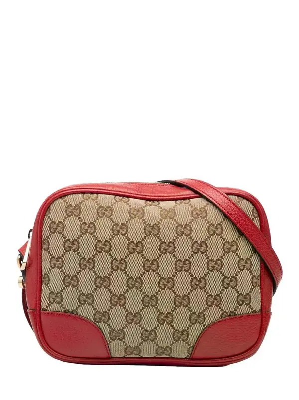 Gucci Gg Canvas Bree Crossbody Bag - Brown