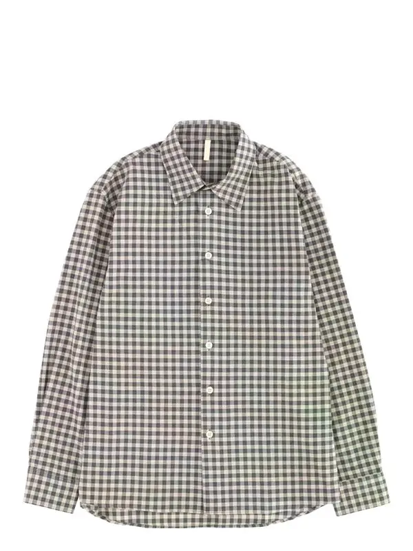 SUNFLOWER Checked Shirt - Blue