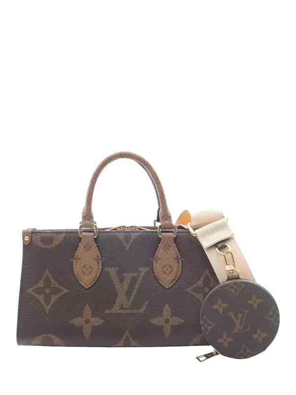 LOUIS VUITTON 2021-2025 Monogram Onthego East West Satchel - Brown