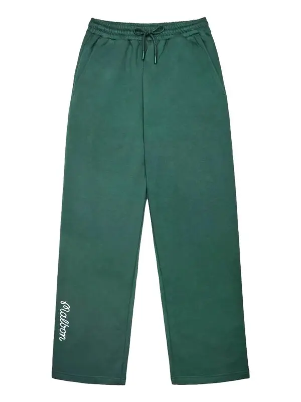 MALBON Bon Script Track Pants - Green