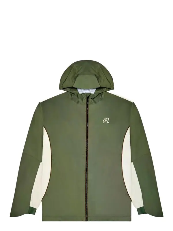 MALBON Cloud Burst Foraging Panelled Jacket - Green