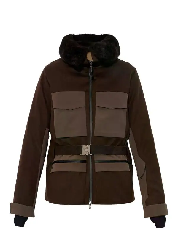 Sease Belted Jacket - Brown