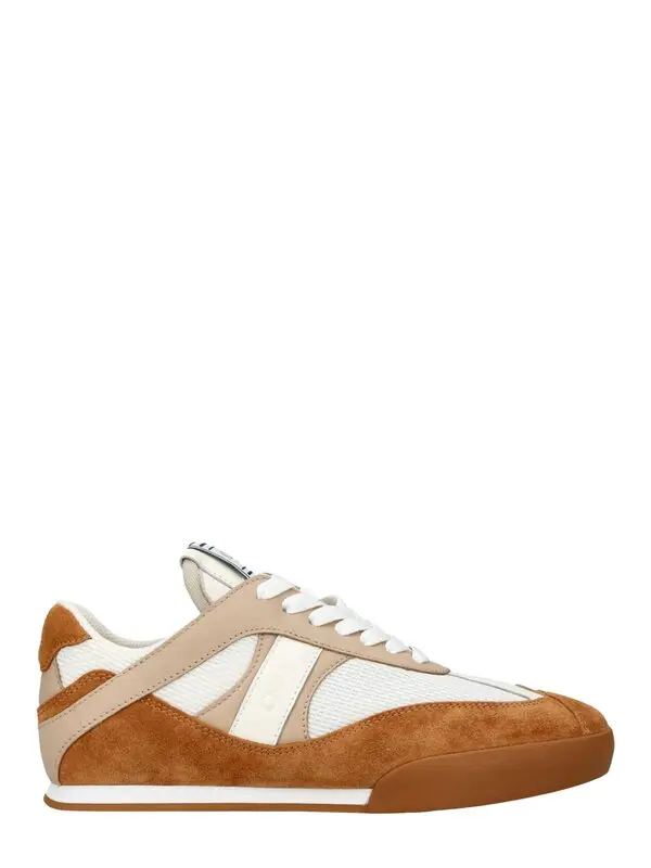 Chloé Leather Kick Low-top Sneakers - Brown