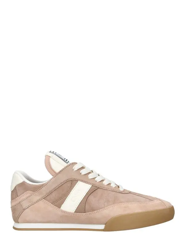 Chloé Leather Low-top Sneakers - Brown