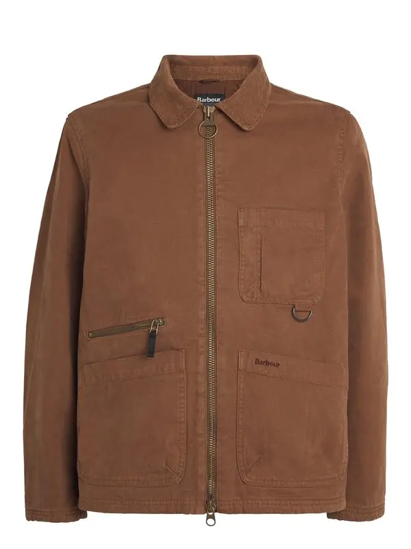 Barbour Cotton Cove Jacket - Orange