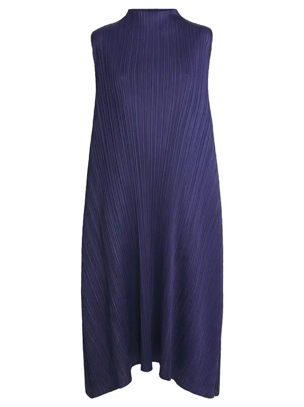Issey Miyake Efficient Square 2 Midi Dress - Blue