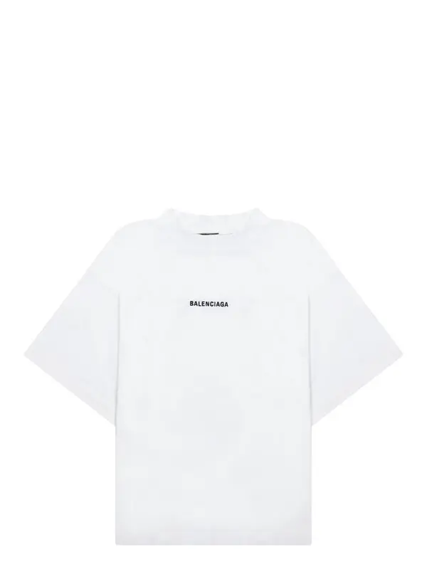 Balenciaga Logo T-shirt - Black