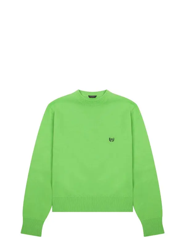 Balenciaga Logo Jersey - Green