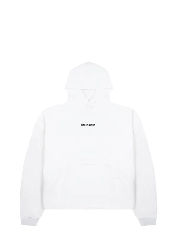 Balenciaga Sweatshirt With Logo - White