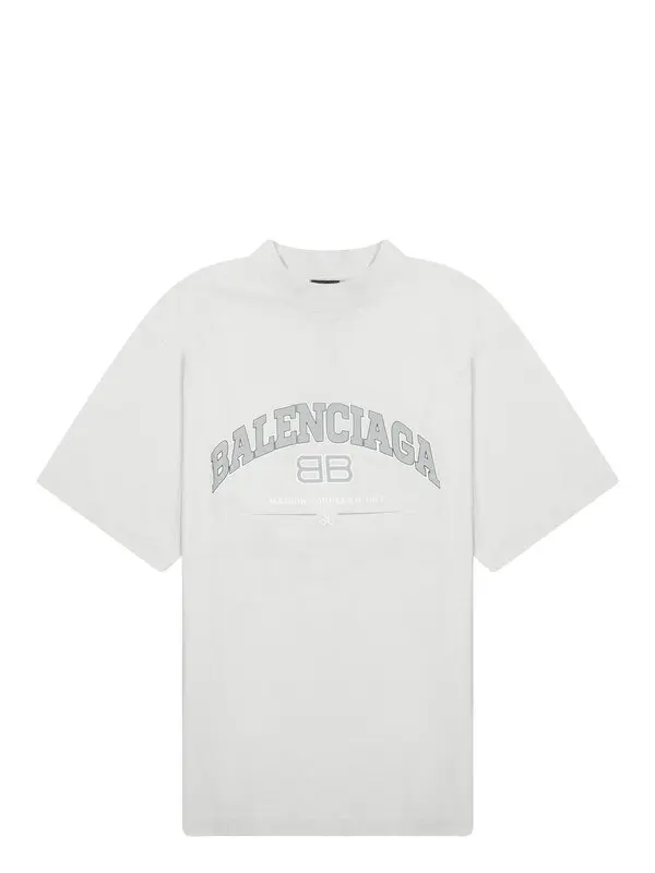 Balenciaga Medium Fit T-shirt - White