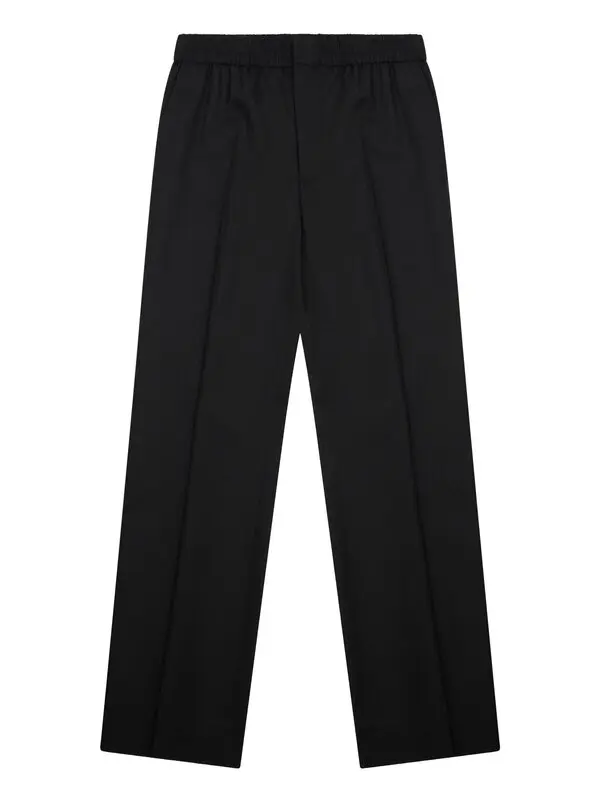 Ami Wool Trousers - Black