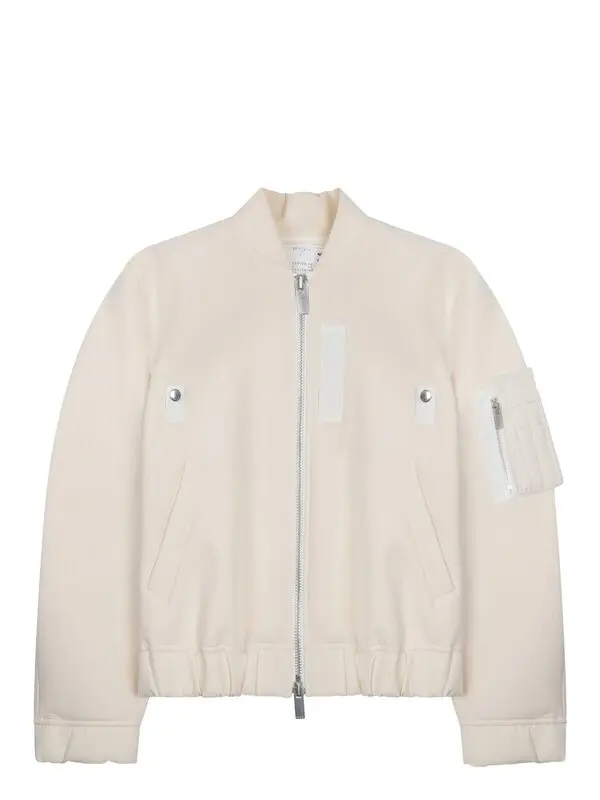 Sacai Jacket With Pockets - White