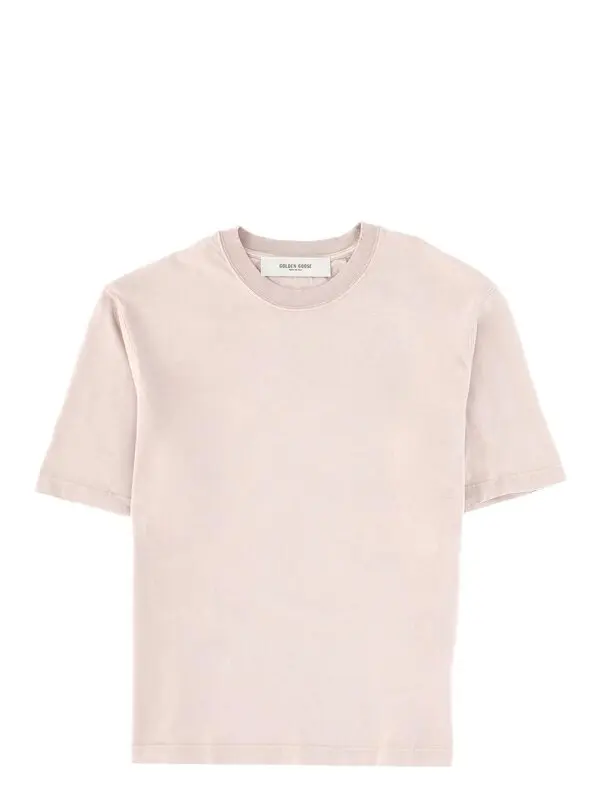 GOLDEN GOOSE T-shirt With Logo - Pink