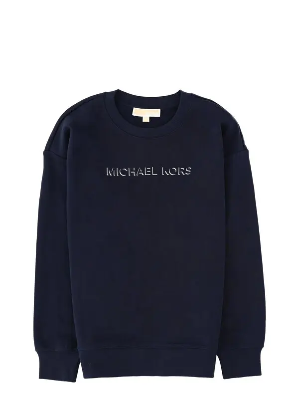 Michael Kors Sweatshirt With Logo - Blue