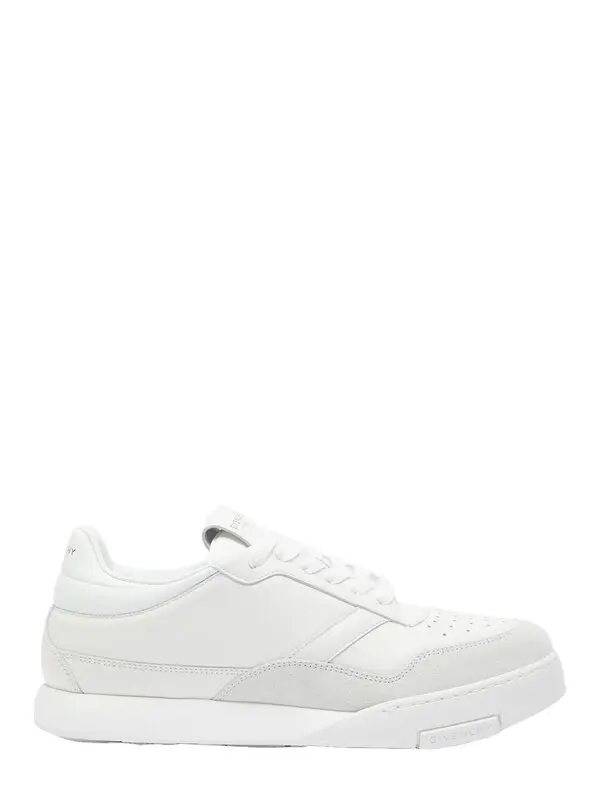 Givenchy Yard Court Panelled Leather Sneakers - White