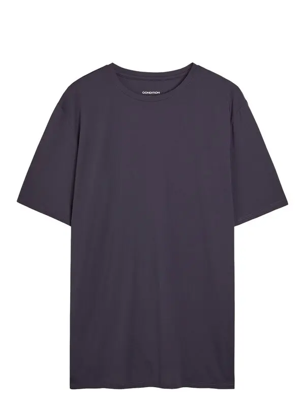 CONDITION Aero Logo Stretch-jersey T-shirt - Navy