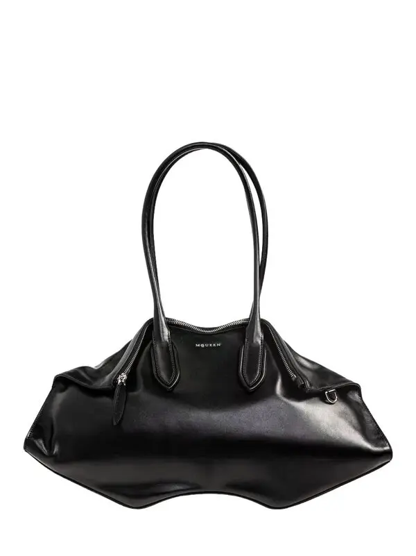 Alexander McQueen Manta Tote Bag - Black