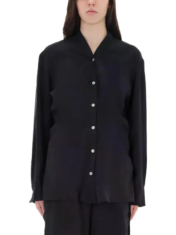 Studio Nicholson Buttoned Shirt - Black