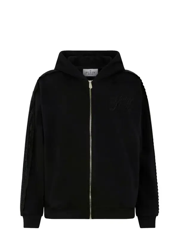 Philipp Plein Logo-detail Hoodie - Black