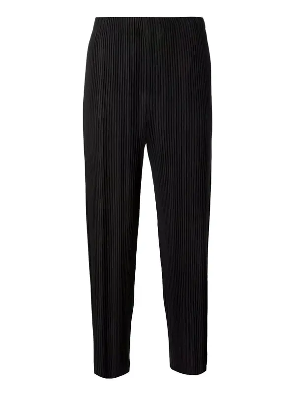Issey Miyake Pleated Trousers - Black