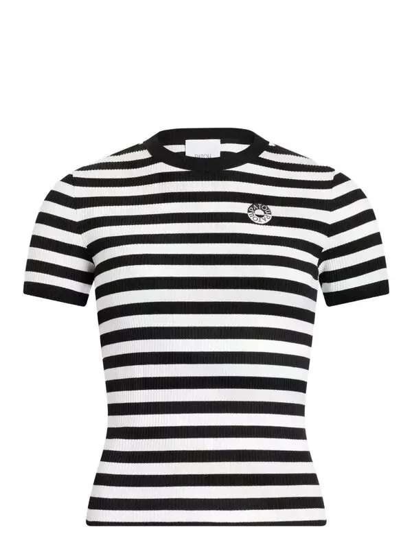 Patou Striped T-shirt - White