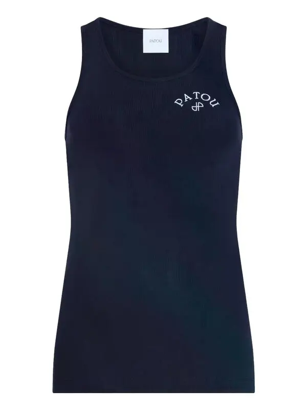 Patou Logo Tank Top - Blue