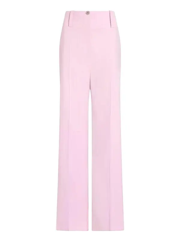Patou Tall-waistband Straight Trousers - Pink
