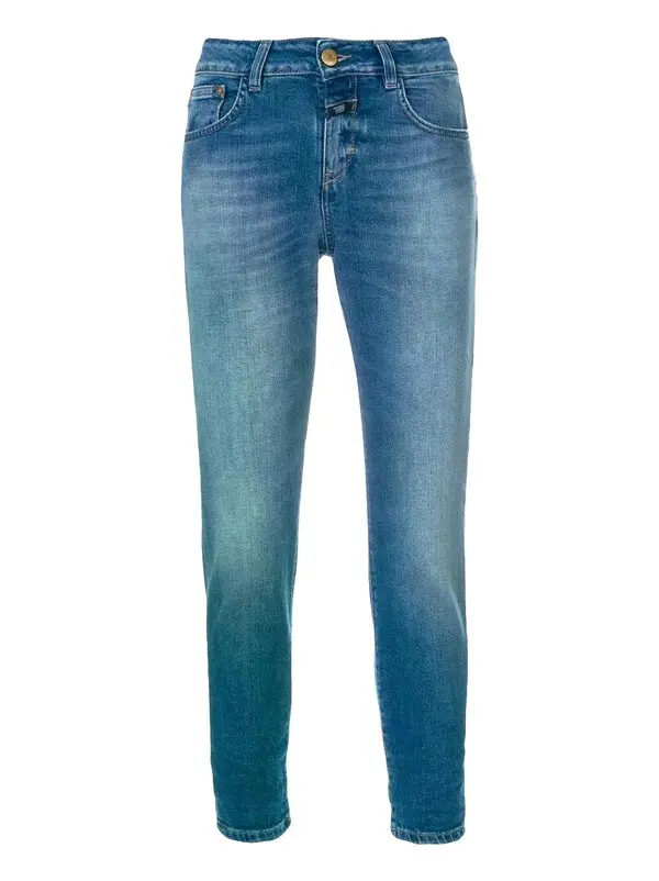 Closed Washed Skinny Jeans - Blue