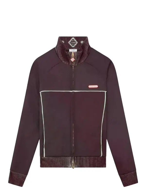 Casablanca Paneled Track Jacket - Purple