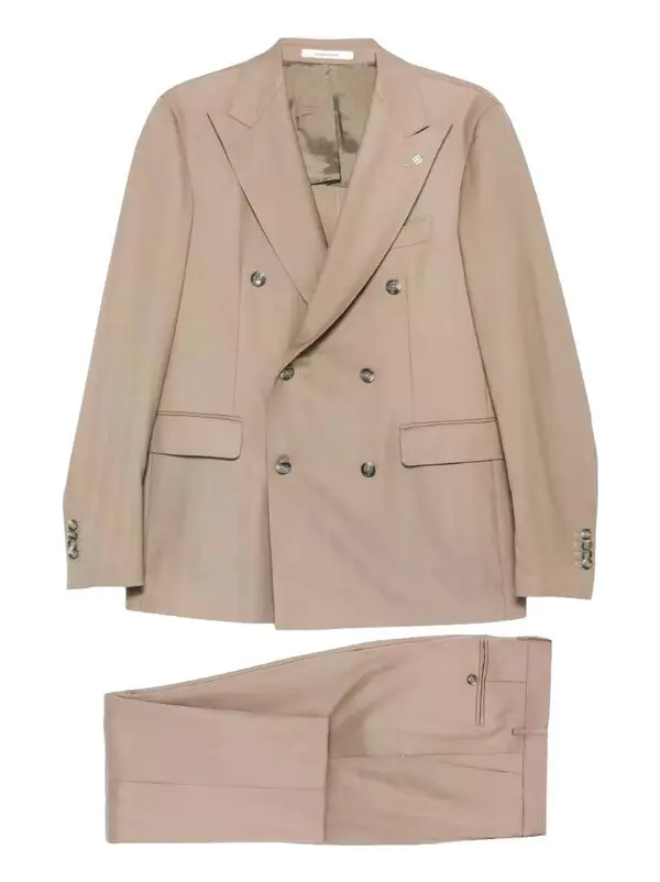 Tagliatore Double-breasted Suit - Neutrals