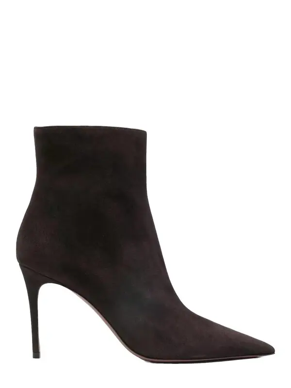 Paris Texas Pointed Ankle Boots - Brown