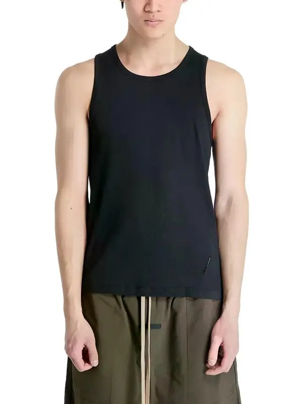 POST ARCHIVE FACTION Sleeveless Right Tank Top - Black