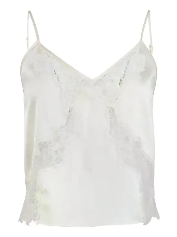 Fleur Du Mal Juliet Lace Blouse - White