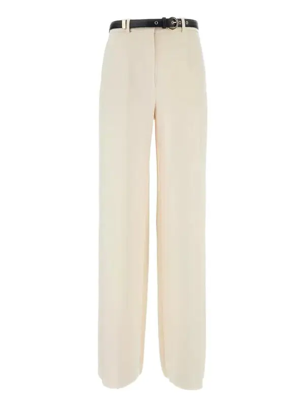 Max Mara Cady Wide-leg Trousers - Neutrals
