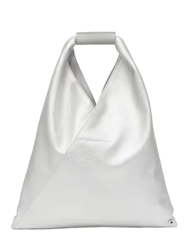 MAISON MARGIELA Japanese Triangular Tote Bag - Silver